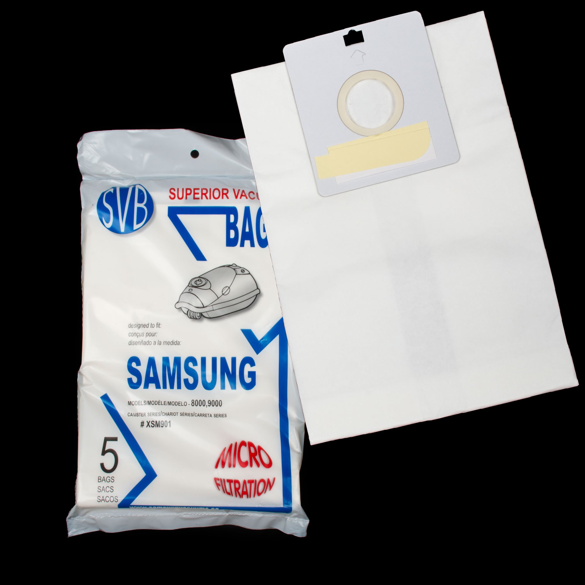 XSM901 Samsung Paper Bag 8000 7910 9000 Canister 5 Pack - Superior Home ...